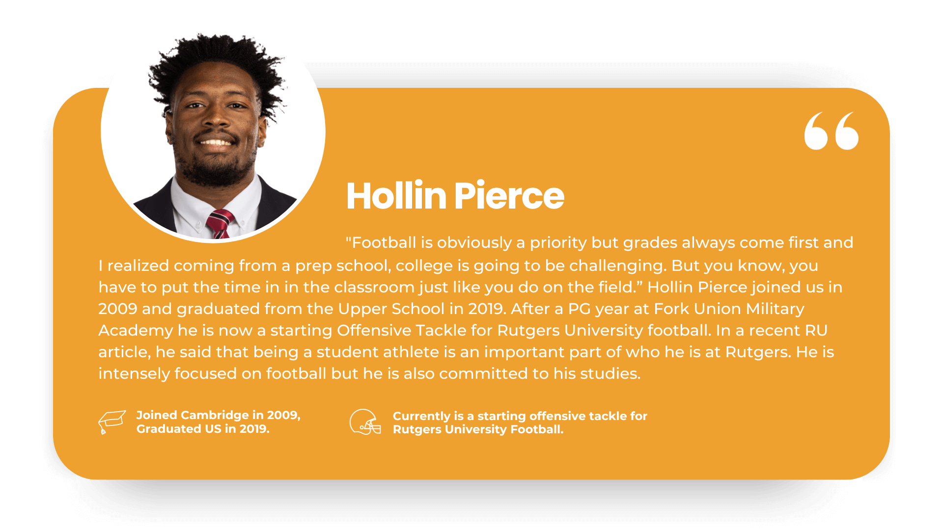 Testimonials from Parents and Students - Cambridge School