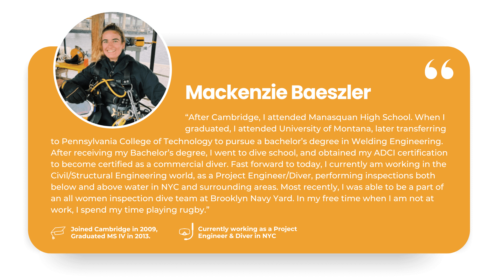 Testimonials from Parents and Students - Cambridge School